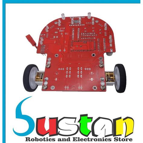 Jual Stater Kit Robot Arduino Microcontroller 8 Sensor Usb Downloader