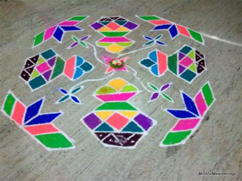 Sankranti Rangoli Designs Easy And Simple Artsy Craftsy Mom