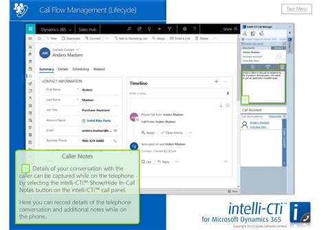 Intelli Cti In Call Contact Management In Dynamics 365
