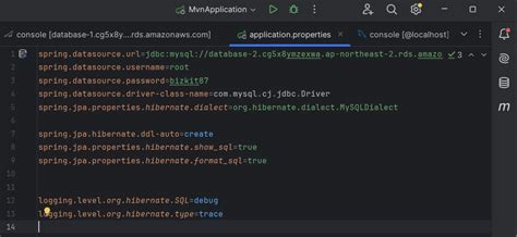 maven 프로젝트 빌드 springboot rds연동
