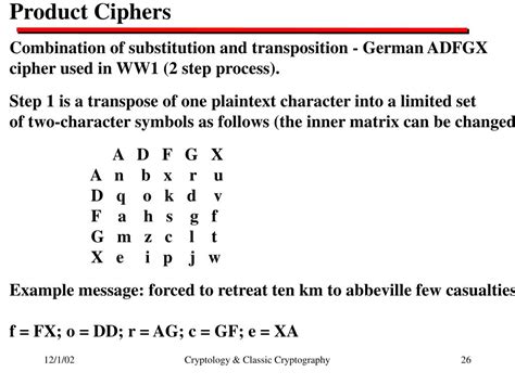 Ppt Chapter 3 Classic Cryptography Powerpoint Presentation Free Download Id 3326127