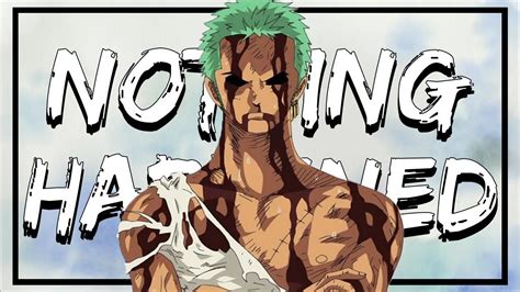 Zoro Nothing Happened Wallpapers Top Free Zoro Nothing Happened