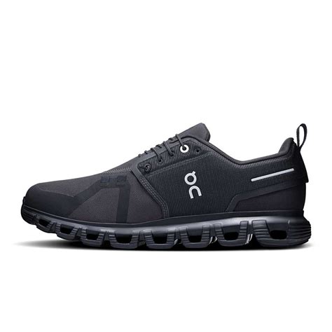 Mens Cloud 6 Waterproof Running Shoe Blackblack Regular D