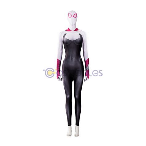 Spider Man Across The Spider Verse Cosplay Costumes Gwen Stacy Jumpsuit