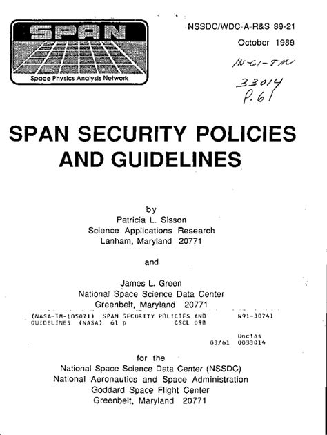 Fillable Online Introduction To The Space Physics Analysis Network Span Fax Email Print