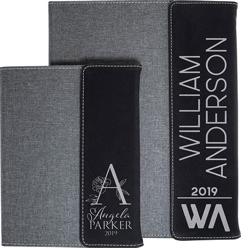 Personalized Canvas Padfolio 50 Sheets Inner Notepad Tshire