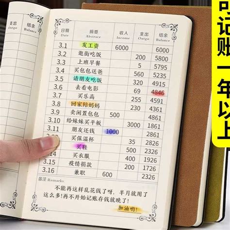 简易家庭记账本 简单家庭记账本 大山谷图库