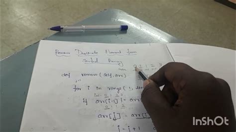 Remove Duplicate Elements From Sorted Array Aptitudeandcodingbyte