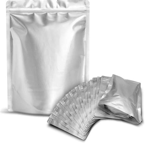 25 Mylar Bags 1 Gallon Extra Thick 94 Mil 10x14