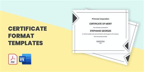 43 Certificate Format Templates Certificate For Assignment In School Get The Best Document