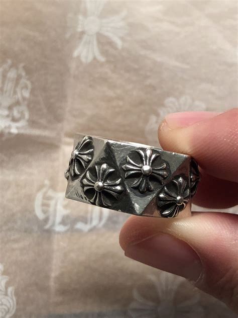 Chrome Hearts Chrome Hearts Pentagon Cross Ring 2014 925 Sterling