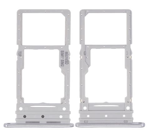 Sim Card Holder Tray For Samsung Galaxy A G Silver Maxbhi Com