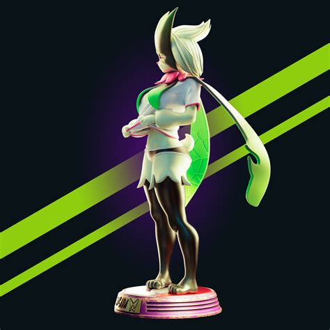 🐉 Meowscarada Thicc Pokemon 3 Furry Variation・ 3d File For ・cults