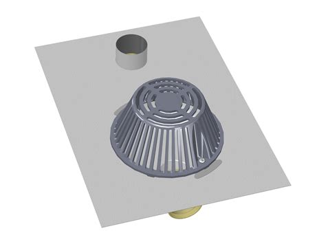 Tpopvc Roof Drains With Overflow Thunderbird Products
