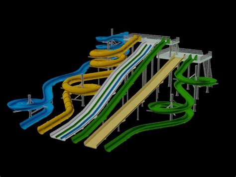 아쿠아 파크 모델1 3d 모델 40 Fbx Free3d