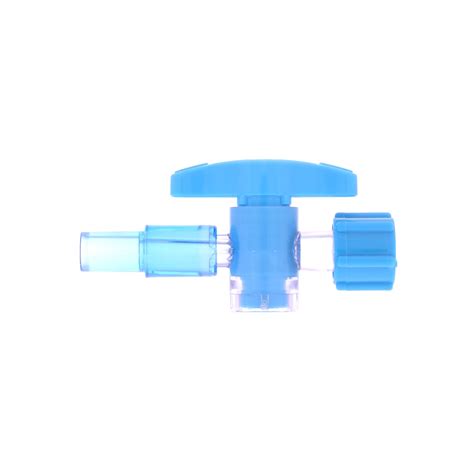 4 Way Stopcock Blue Muroplas Experts In Medical Device Plastic Parts