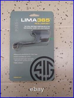 Sig Sauer Lima 365 Green Laser Sight For P365 Pistols Sol36502 Green