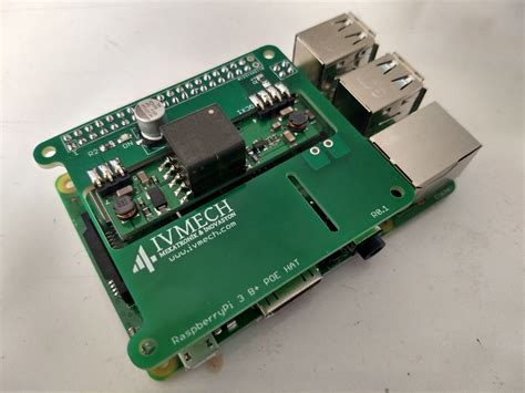 Poe Hat For Raspberry Pi 3 Model B Development Modules Ivmech