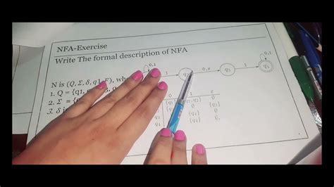 4 Formal Definition Of Nondeterministic Finite Automata Nfa