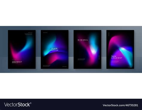 Blue Pink Purple Blurred Gradient Background Vector Image