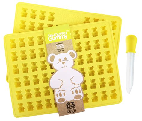 Classic Size Gummy Bear Mold Modern Gummy