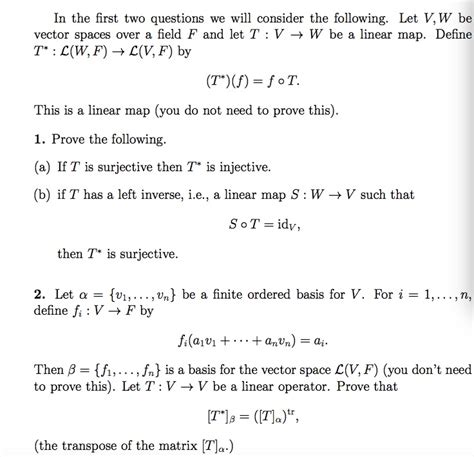 Solved In The First Two Questions We Will Consider The Chegg Com