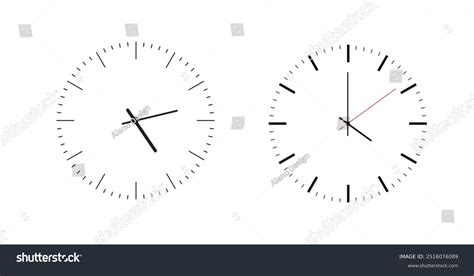 22015 Analog Digital Clock Stock Vectors And Vector Art Shutterstock