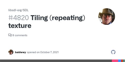 Tiling Repeating Texture · Issue 4820 · Libsdl Orgsdl · Github