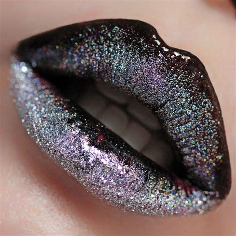 Instagram Theminaficent Glitter Lips Lipstick For Fair Skin Lip Art
