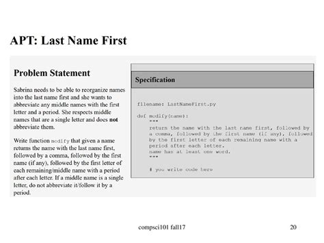 compsci 101 introduction to computer science ppt download