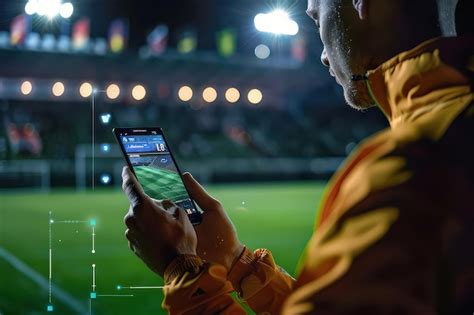 Analyze Sports Performance With Digital Premium Ai Generated Image