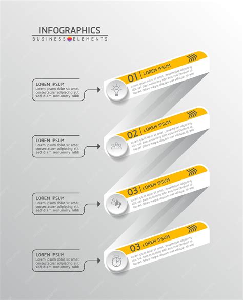 Premium Vector Elements For Infographics Presentation And Chart Steps Or Processes Options