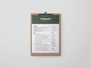 Free Modern Resume Template With Feminine Feel