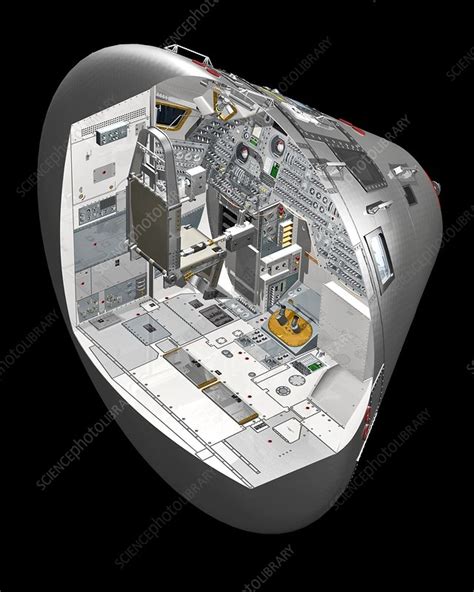 Apollo Command Module Cockpit