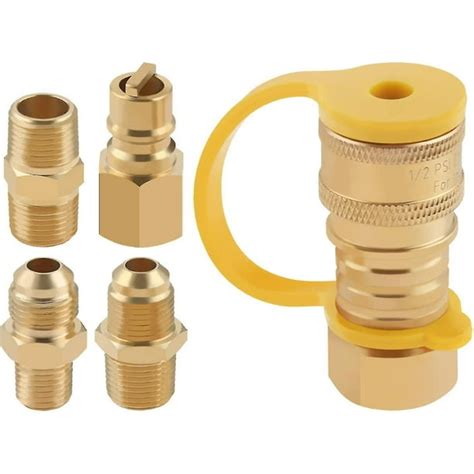 Accesorios De Conexión Rápida De Gas Natural De 3 8 De Pulgada Kit De