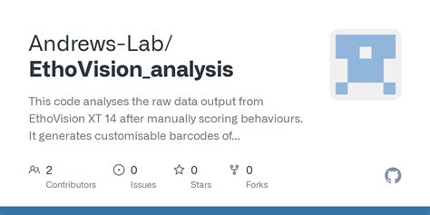 Github Andrews Labethovisionanalysis This Code Analyses The Raw