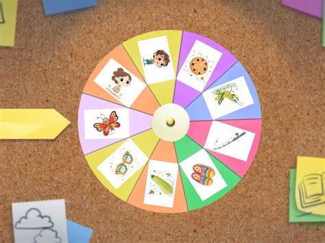 ЗВУК Ч в середине слова Случайное колесо