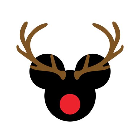 Deer Horns Png Deer Christmas Png Mickey Minnie Mouse Png Inspire