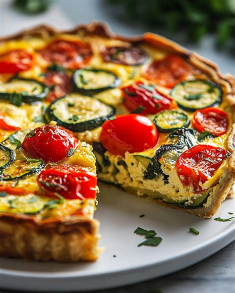 Quiche Veggie Sin Corteza ¡descubre La Receta Perfecta Recetasdeluisa