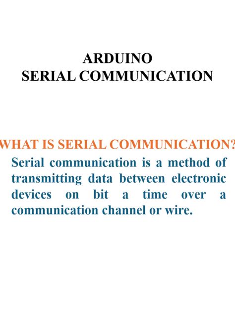 arduino serial communication pdf arduino bluetooth