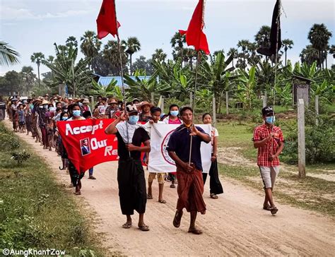 ချင်းတွင်းမြစ်အနောက်ဘက်ကမ်း သပိတ်ကော်မတီမှ စစ်အာဏာရှင်အလိုမရှ်ိကြောင်းနဲ့ကုလ ညီလာခံတွင် Nug နှင့