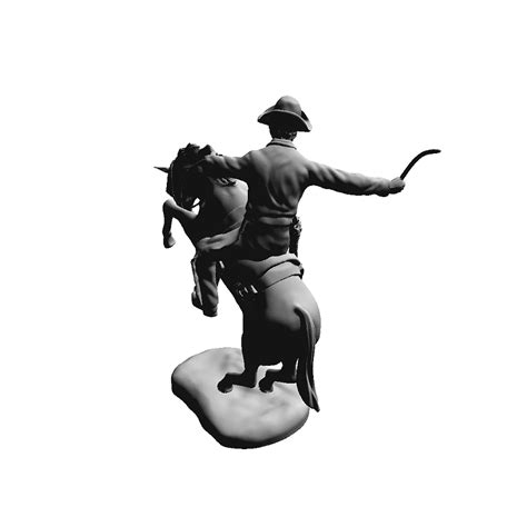 The Broncho Buster Free 3d Model On