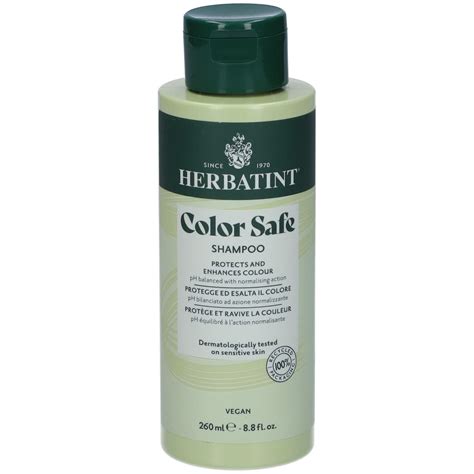 Herbatint Color Safe Shampoo Proteggi Colore 260 G Redcare