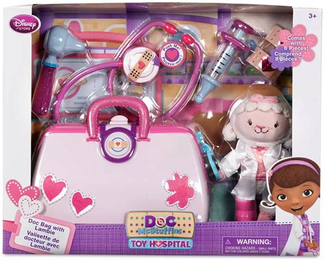 Disney Toy Hospital Doc Bag With Lambie Play Set