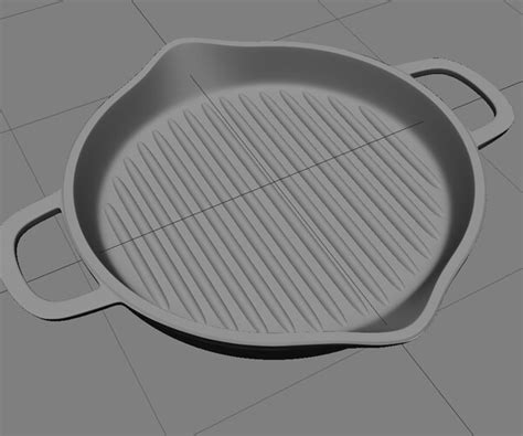 Artstation Skillet 3d Model Game Assets