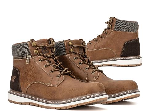 Lace Up Casual Boots X Ray Mens Magnus Casual Boot Round Toe Lace