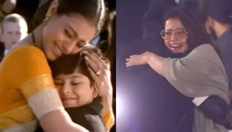 Kajol Reunites With On Screen Son In K3g Jibraan Khan After Over 20