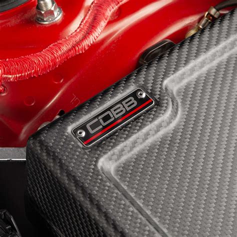 Cobb Tuning Subaru Redline Matte Carbon Fiber Fuse Cover Driver Side