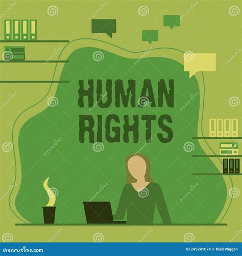 Text Caption Presenting Human Rights Business Approach Moral