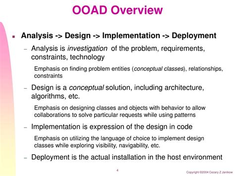 Ppt Ooad Overview Powerpoint Presentation Free Download Id4527780